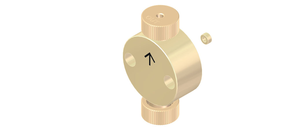 Head Kit For 0.088 Inch O.D. Piston - PEEK; Standard Seal (FP); Inlet ...