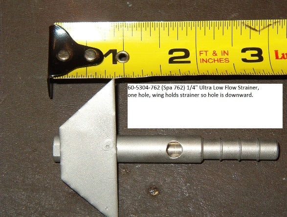 Ultra Low Flow Stainless Steel Strainer (1/4 Inch I.D.) – Teledyne ISCO