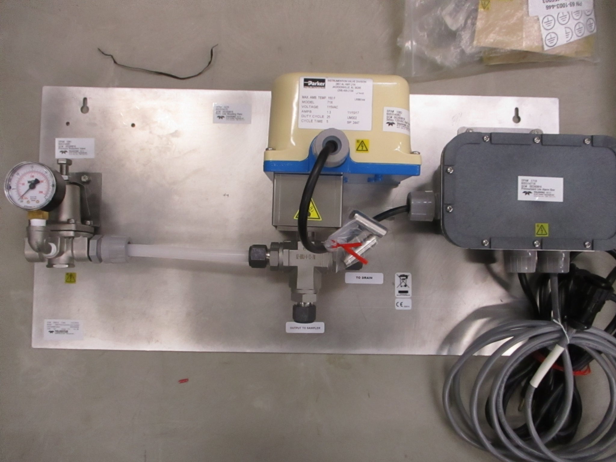 Complete Pressurized Line Sampling System For 4700 / 5800 Sampler ...