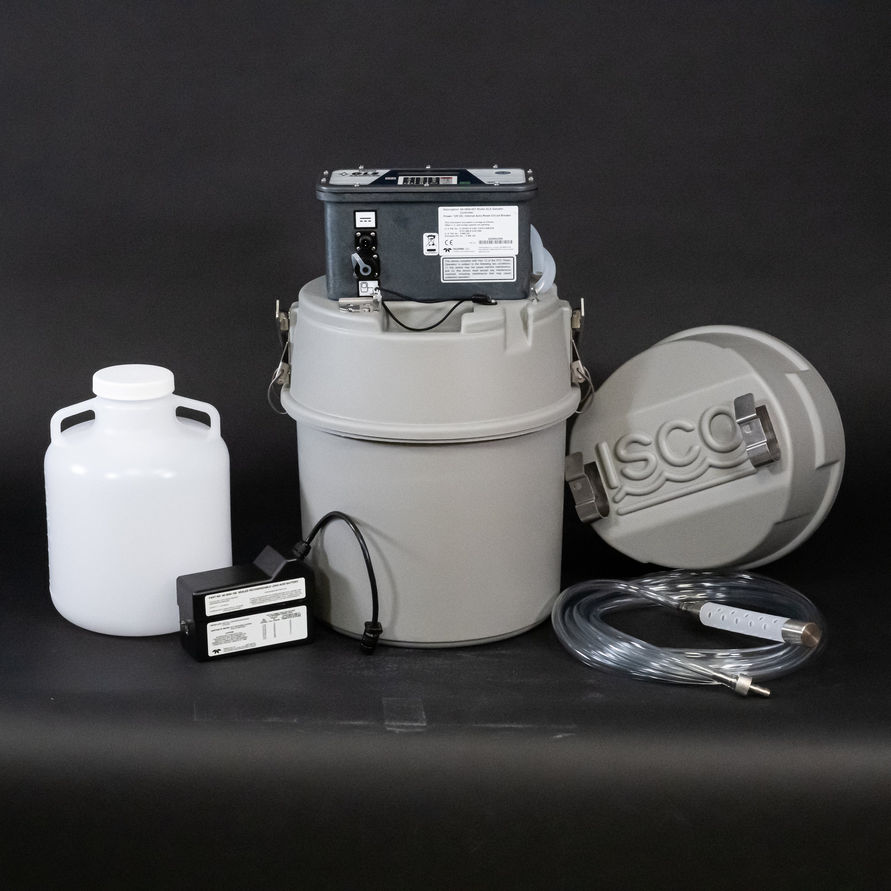 GLS Sampler Package (1 Polyethylene 2.5 Gallon Bottle) – Teledyne ISCO